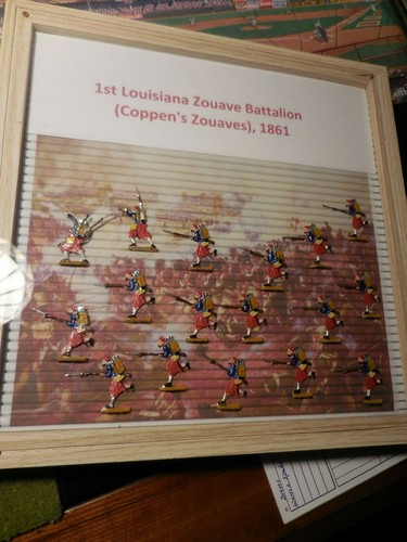 30MM FLAT ZINNFIGUREN Coppen's Zouaves Battalion 1861 | eBay