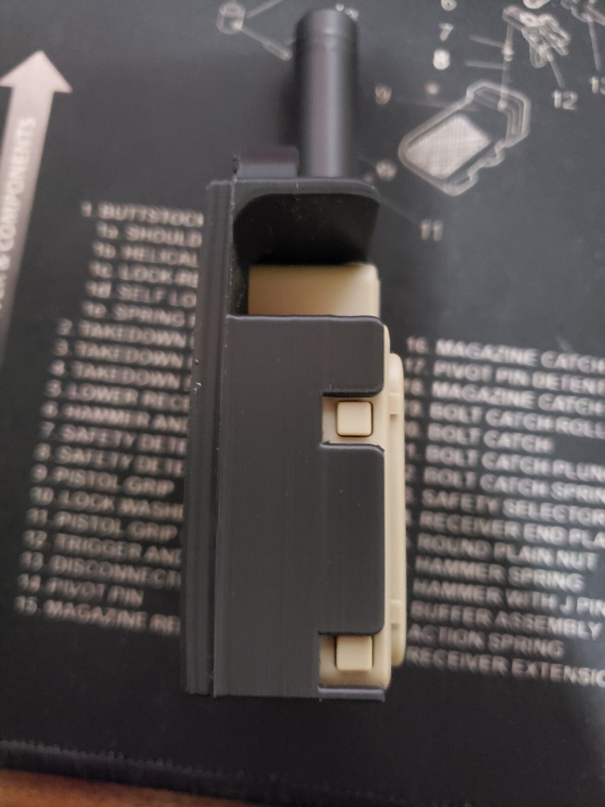 LILYGO® 3d PRINTED-LoRa-Lilygo T-Echo- *BLACK* Bracket Case (MESHTASTIC ...