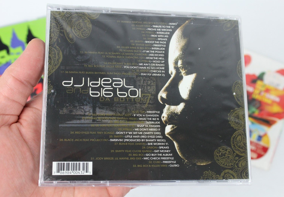 DJ IDEAL BIG BOI DA BOTTOM 7 CD [SEALED] DAMAGED CASE VARIOUS | eBay