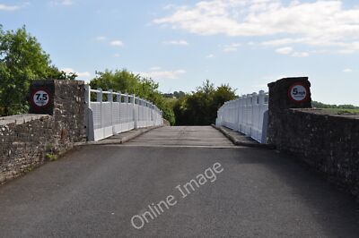 Photo 6x4 Looking across the toll bridge at Whitney-on-Wye Rhydspence ...