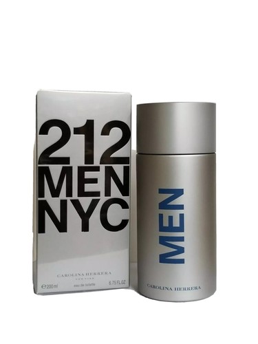 212 Men NYC 6.7OZ EDT SPRAY BY CAROLINA HERRERA FOR MEN BRAND NEW IN ...