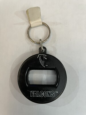 Vintage NOS Atlanta Falcons BEV KEY Keychain Bottle Opener Key Ring 3 ...