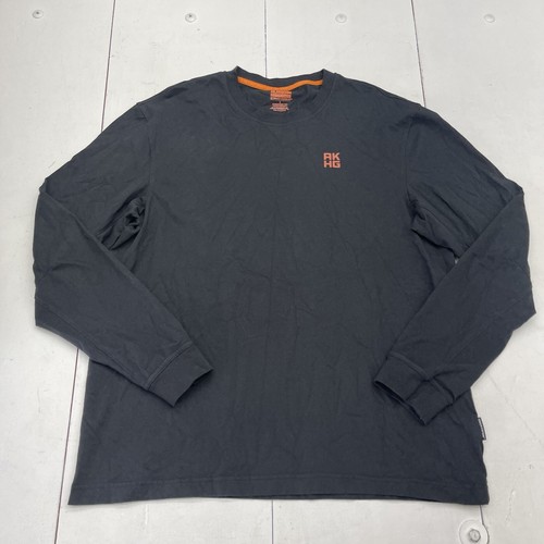 Alaskan Hardgear Black Live Life Less Soft Graphic Back Long Sleeve ...