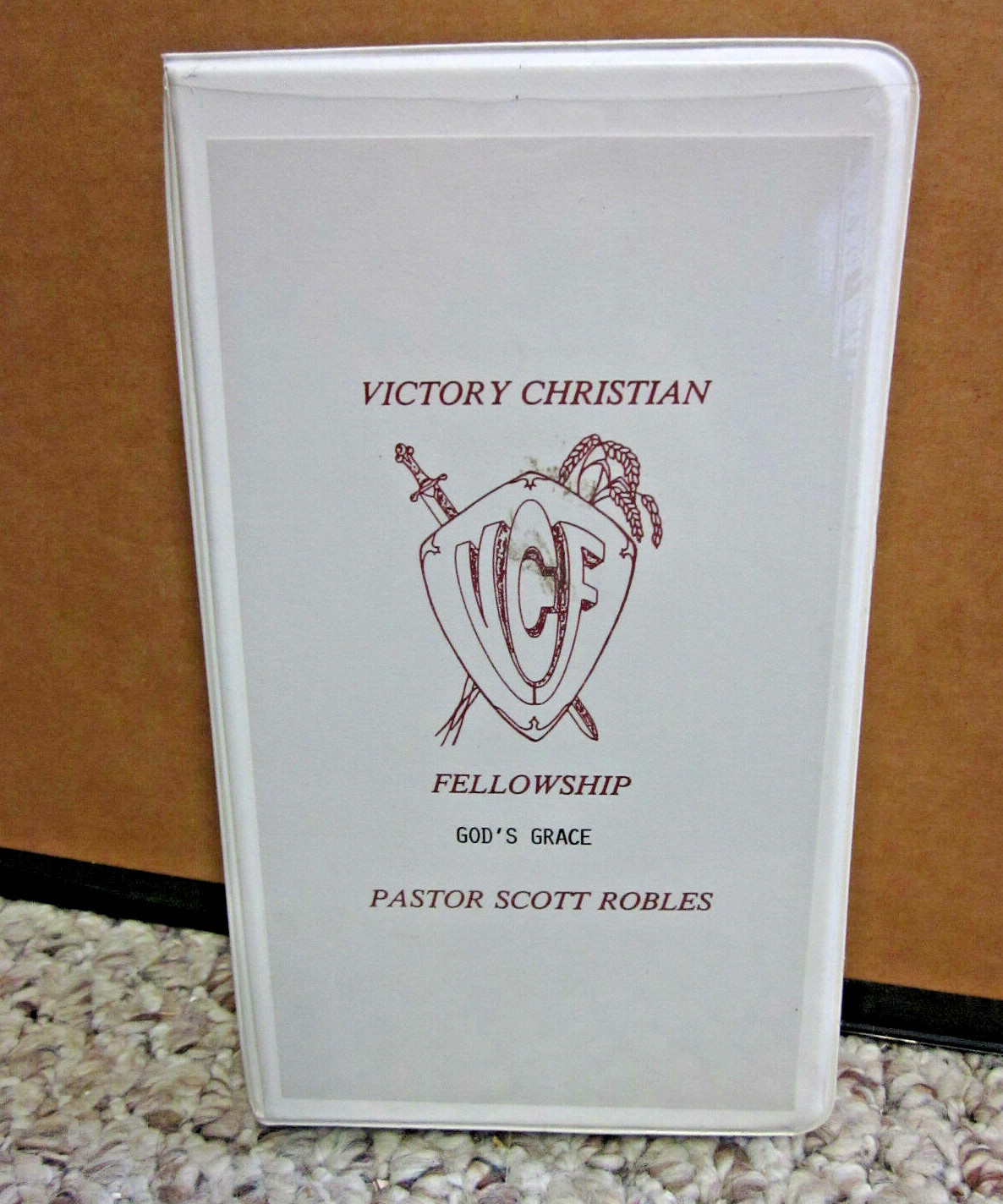PASTOR SCOTT ROBLES cassette tapes Victory Christian audio-book Fremont ...