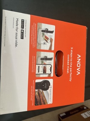 ANOVA Sous Vide Kit. Precision Cooker Nano & Container 12L. New ...