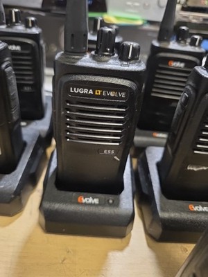 13 x Lugra Lt EVOLVE E55/EVOLVE E21 UHF TWO WAY Radio Walkie Talkie ...