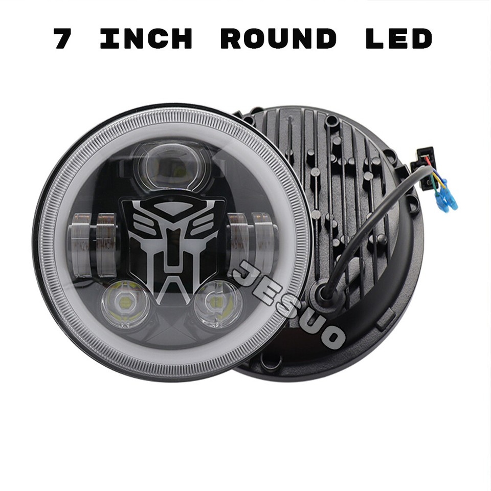 For Mazda Miata Mx-5 Mx5 1990-1997 7Inch Round Led Headlights Hi/Lo ...