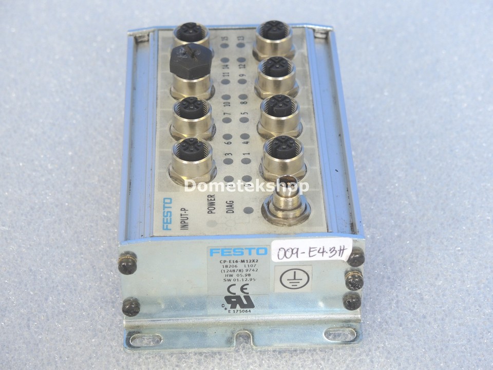 Festo CP-E16-M12X2 18206 Input Module | eBay