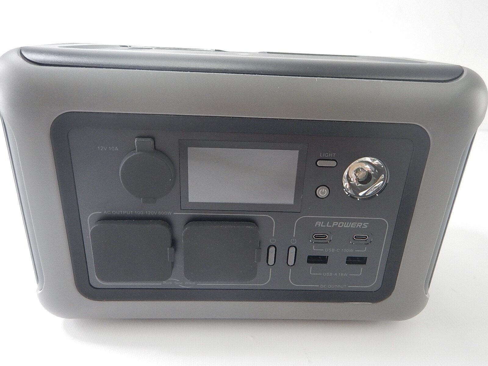 ALLPOWERS R600-US - 299Wh 600W Portable Power Station, Black