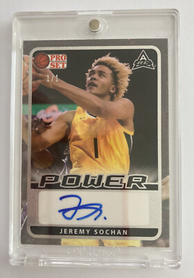 JEREMY SOCHAN 2022 LEAF PRO SET POWER AUTOGRAPH 1/1 | eBay