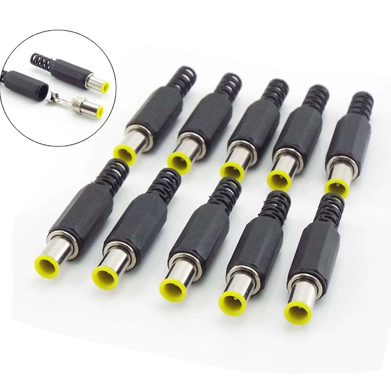 5/10pcs DC Power Male X Solder Connector Plug X DC Power, 42% OFF