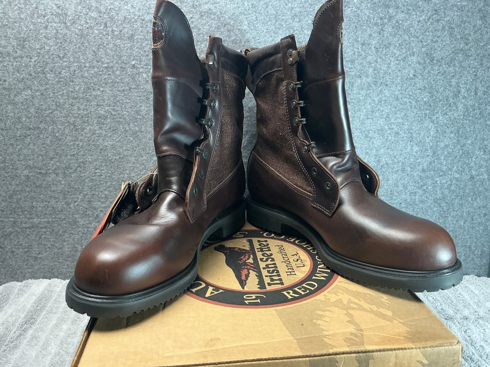 Mens Red Wing Irish Setter Gore-Tex 829 Brown Hunting Boots Multiple ...