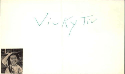 Vicky Tiu (Cayetano) Child Actress - First Lady of Hawaii It Happened ...