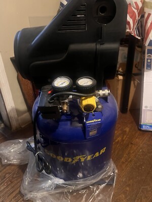Goodyear TAW-2040V Portable Air Compressor 10 Gallon with 150 Max PSI ...