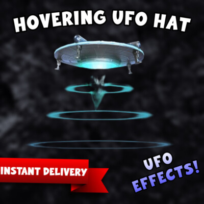 Roblox Hovering UFO Hat - [GLOBAL | ALL PLATFORMS] | eBay