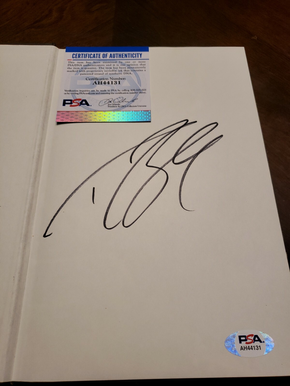 Signed Drew Brees Coming Back Stronger Book PSA COA New Orleans Saints ...