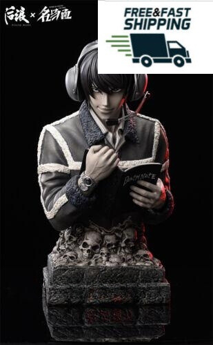 RisingWaves Studio Death Note Yagami Light Bust Resin Model in stock ...