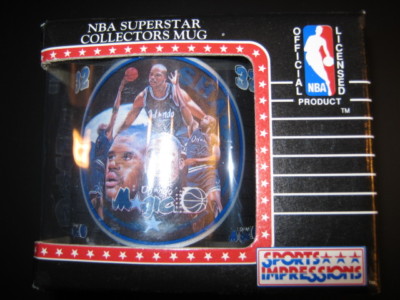 Vintage Sports Impressions Official NBA Basketball Shaquille O'Neal Mug ...