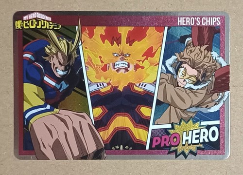 My Hero Academia Hero's Chips Rare Card Pro Hero | eBay