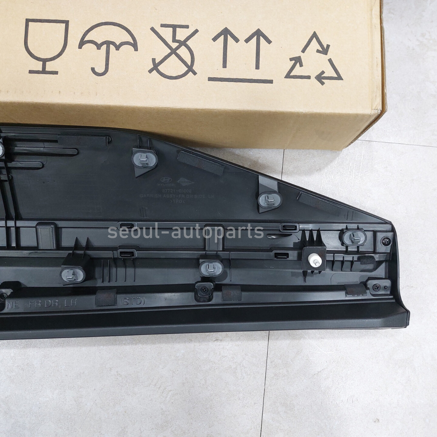 FREE 🚀 DHL 87721GI000CA OEM FRONT Door Side LEFT/LH Garnish For Hyundai ...