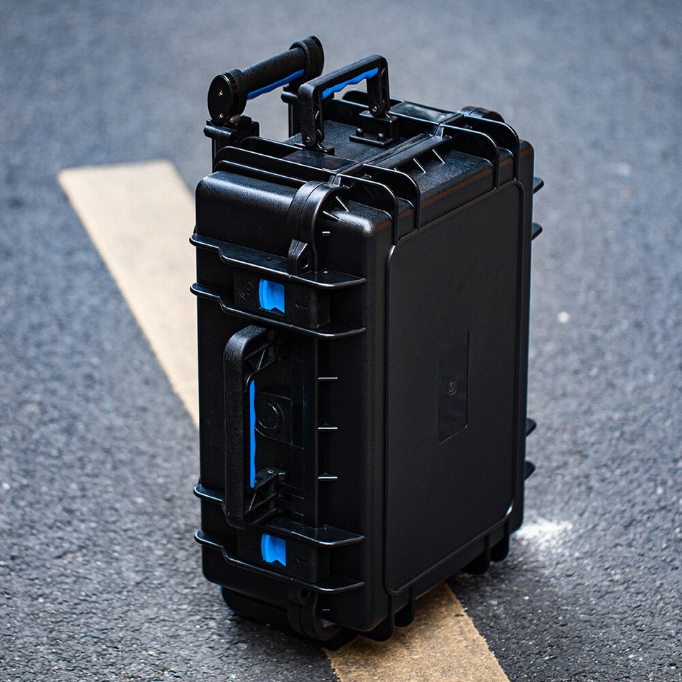 Waterproof Wheel Rolling Travel Equipment Tool Box Hard Case Foam ...