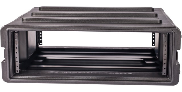 SKB Molded 3u Shallow Rack Mount Case for Mixer EQ Effects Amp DJ Etc ...