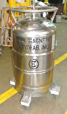 Cryofab Liquid Helium Tank CMSH-30, 30L capacity, mfg. date 1986 | eBay