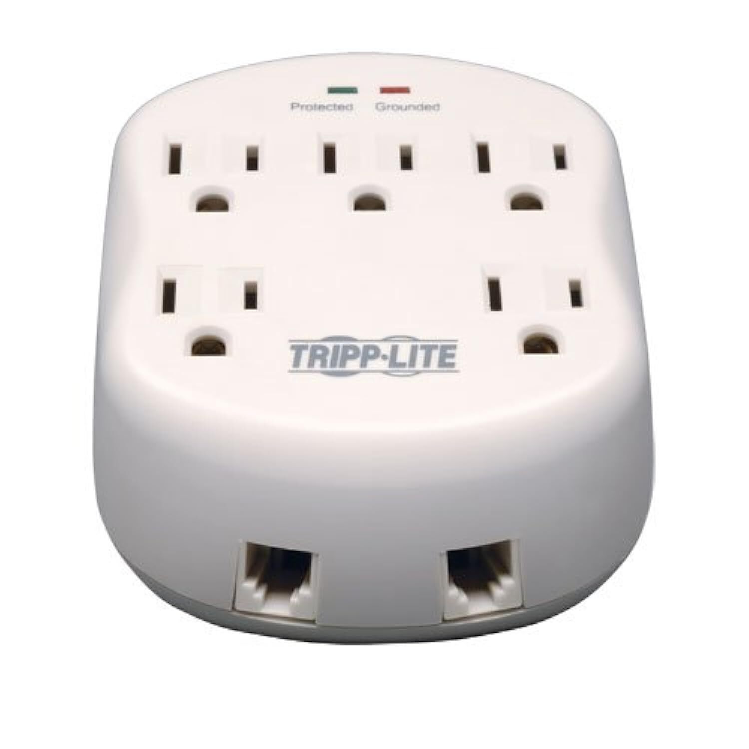 Tripp Lite 5 Outlet Surge Protector Power Strip, Direct Plug In, RJ11 ...