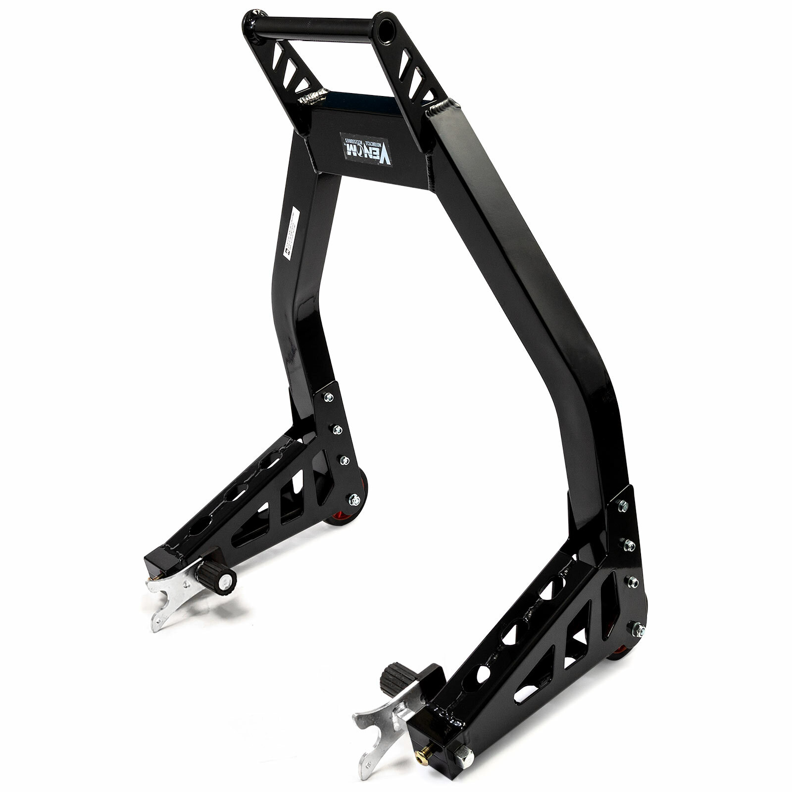 Venom Sport Bike Motorcycle Swingarm Spool Lift Stand (Front & Rear ...