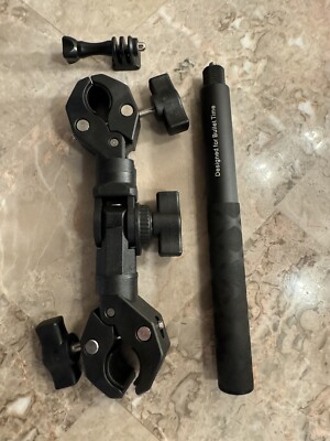 Gemi Brand Motorcycle Clamp for Insta360 X3 X4 + Invisible Stick | eBay