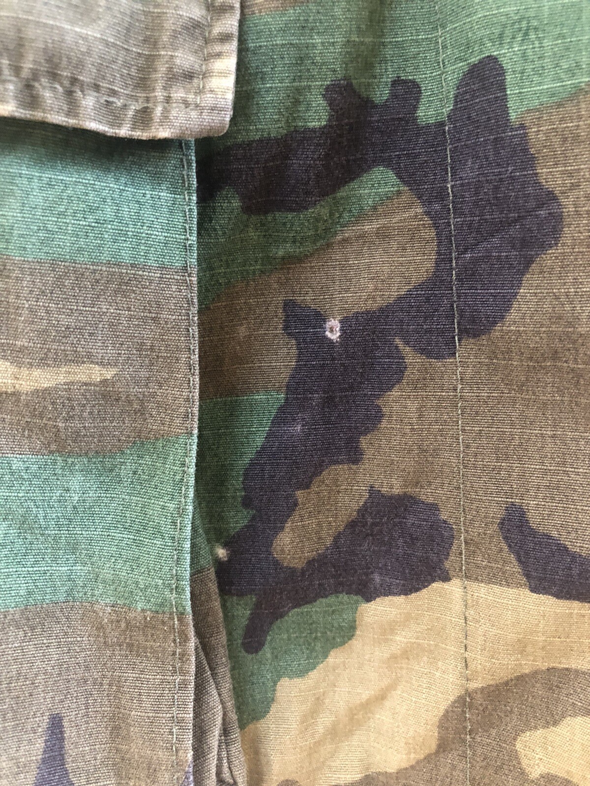 USGI Post-Vietnam Era USMC ERDL Camouflage Hot Weather Coat Jacket ...