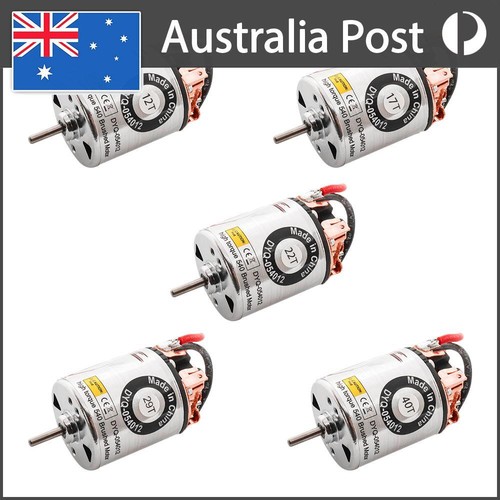 12/17/22/29/40T Brushed Motor High Torque RC Motor Waterproof RC Car ...