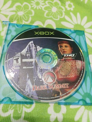 Dark Summit (Original Xbox 2001) disc only tested and works THQ Action ...