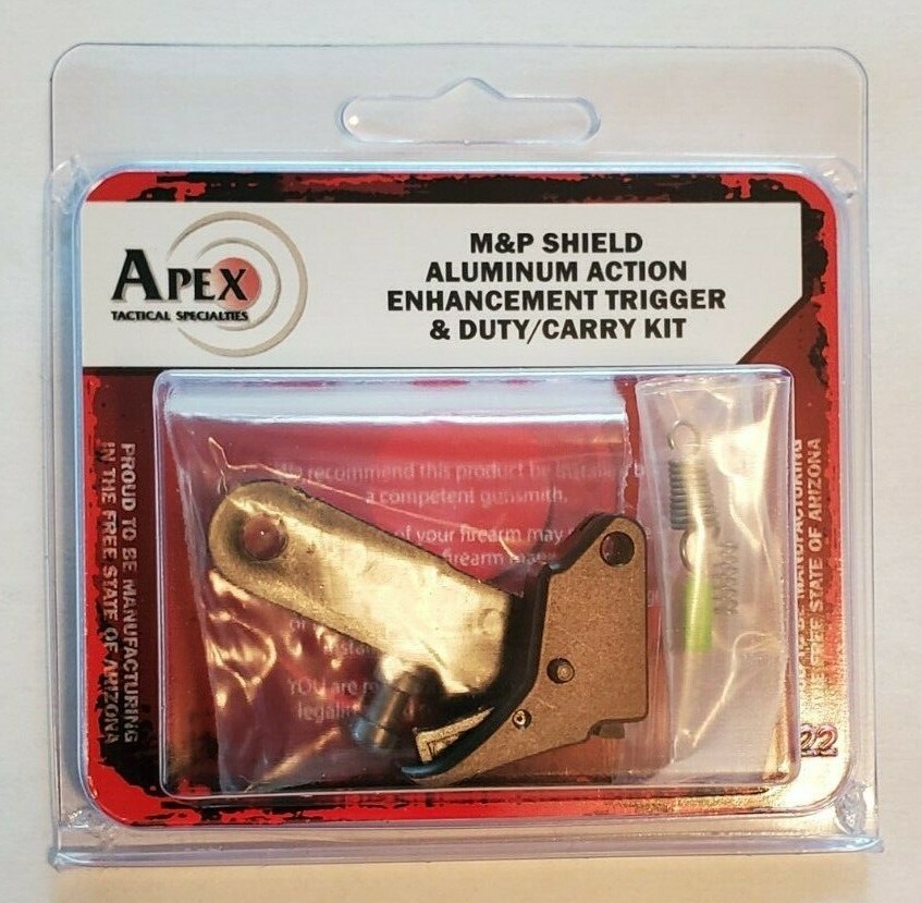 Apex Tactical 100-051 M&P Shield Duty/Carry Action Enhancement Trigger ...