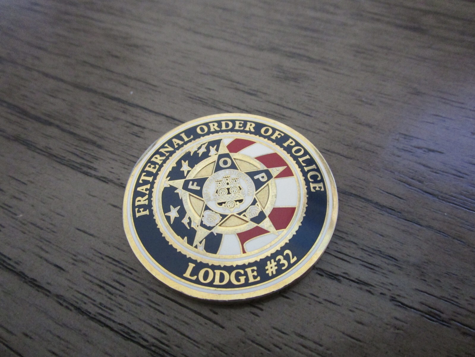 West Bell County Texas FOP Fraternal Order of Police Challenge Coin ...