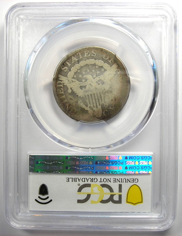 1804 Draped Bust Quarter 25C Coin - Certified PCGS Good Detail - Rare ...