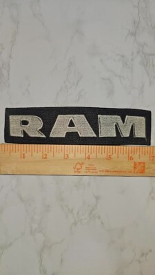 RAM Embroidered Patch | eBay
