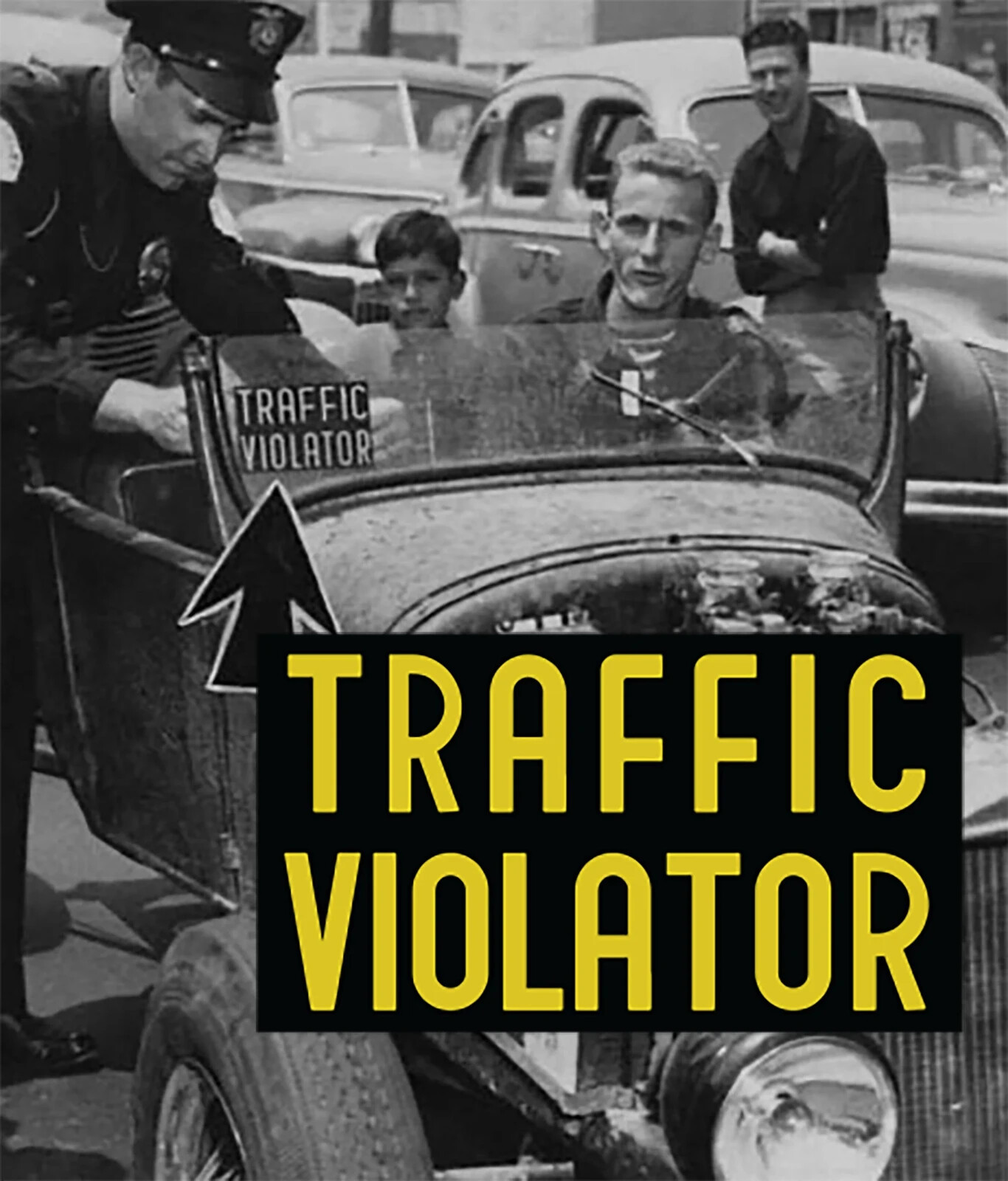 1950s Traffic Violator Sticker Ford Flathead Hot Rod V8 Rat Chevy Olds ...