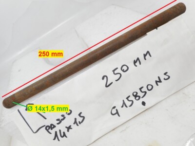 Prisoner steel screw Ø 14X250X1.5mm for vintage motorcycles maybe Moto ...