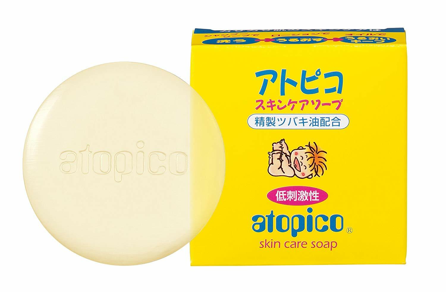 Oshima Tsubaki ATOPICO Skin Care Baby Camellia Oil Bar Soap 80g | eBay