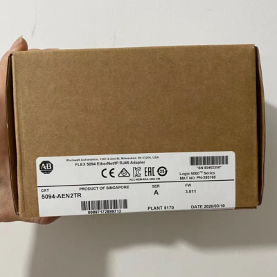 New Allen-Bradley AB 5094-AEN2TR Flex 5000 Dual Port Ethernet Module ...