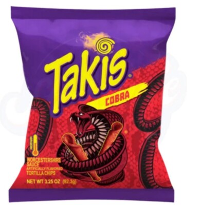 Takis Cobra 3.25oz/92.3g – Pack of 3 | eBay UK