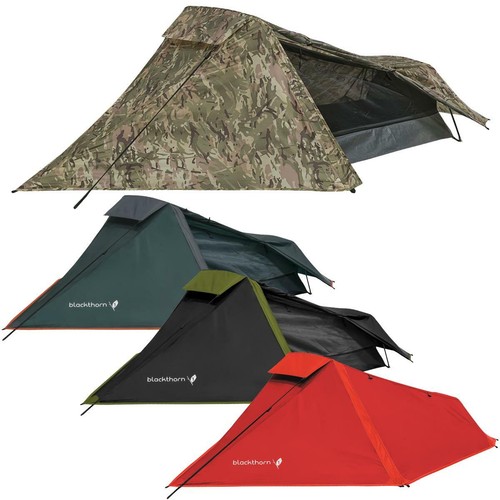 Highlander Blackthorn 1 Man Tent Lightweight Solo Backpacking Camping ...