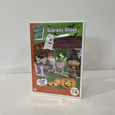 Super Why! Scaredy Ghost | 4 Episodes | 2011, DVD, PBS CBC Kids OOP ...