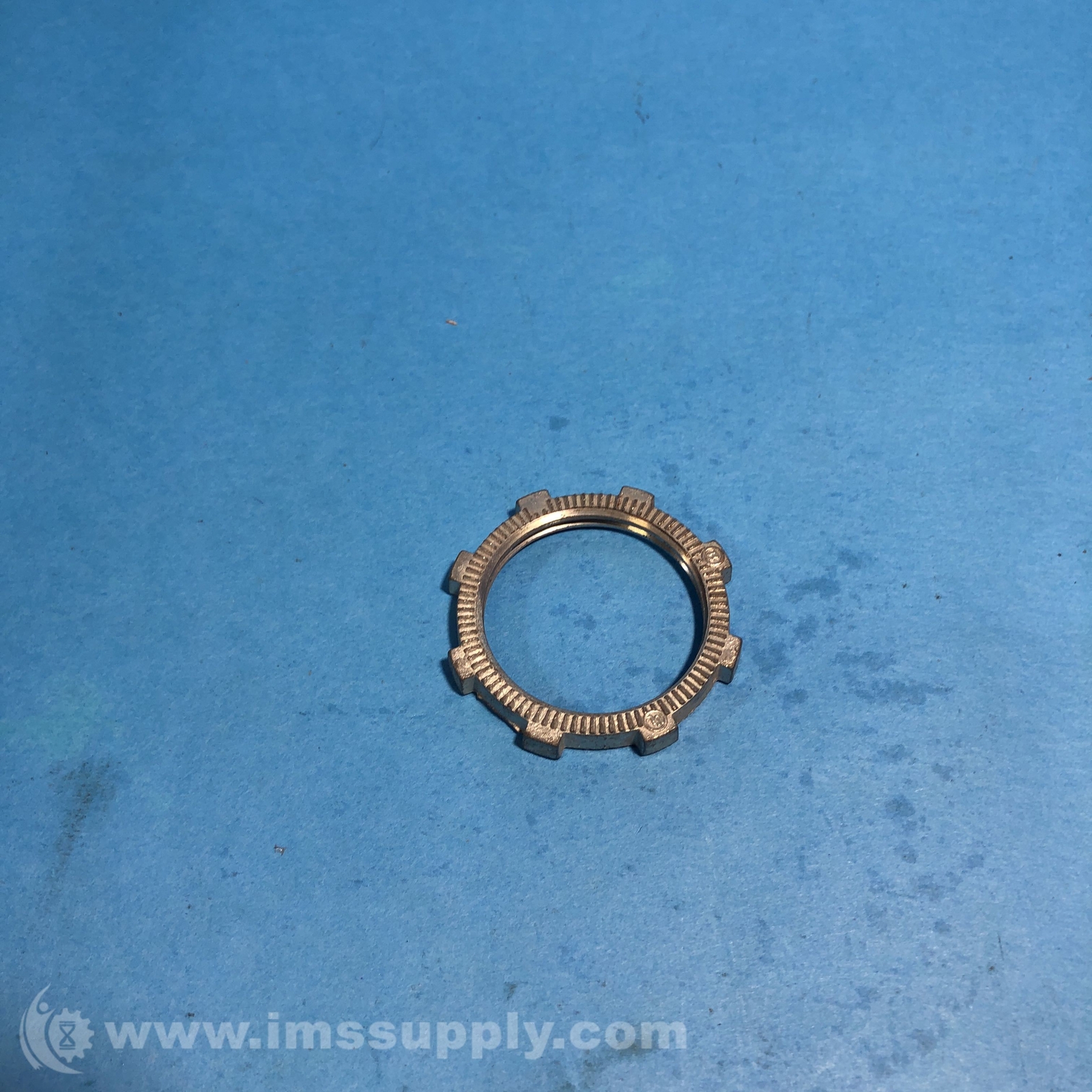 2" Steel Ribbed Conduit Locknut FNIP | eBay