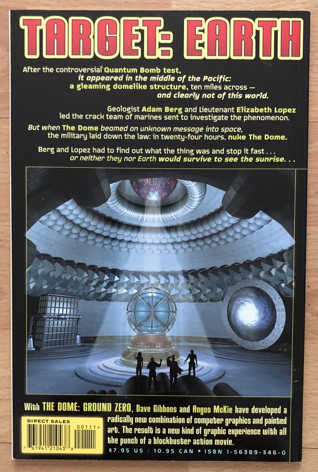 Helix DC Comic The Dome: Ground Zero Graphic Novel 1 Dave Gibbons Angus ...