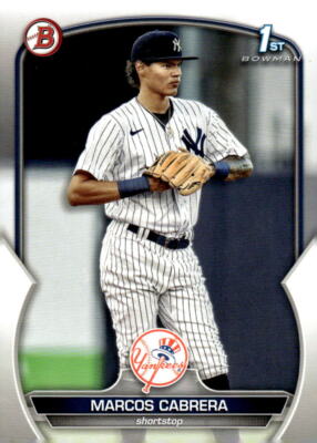 2023 Bowman #BP-46 Marcos Cabrera Prospects | eBay