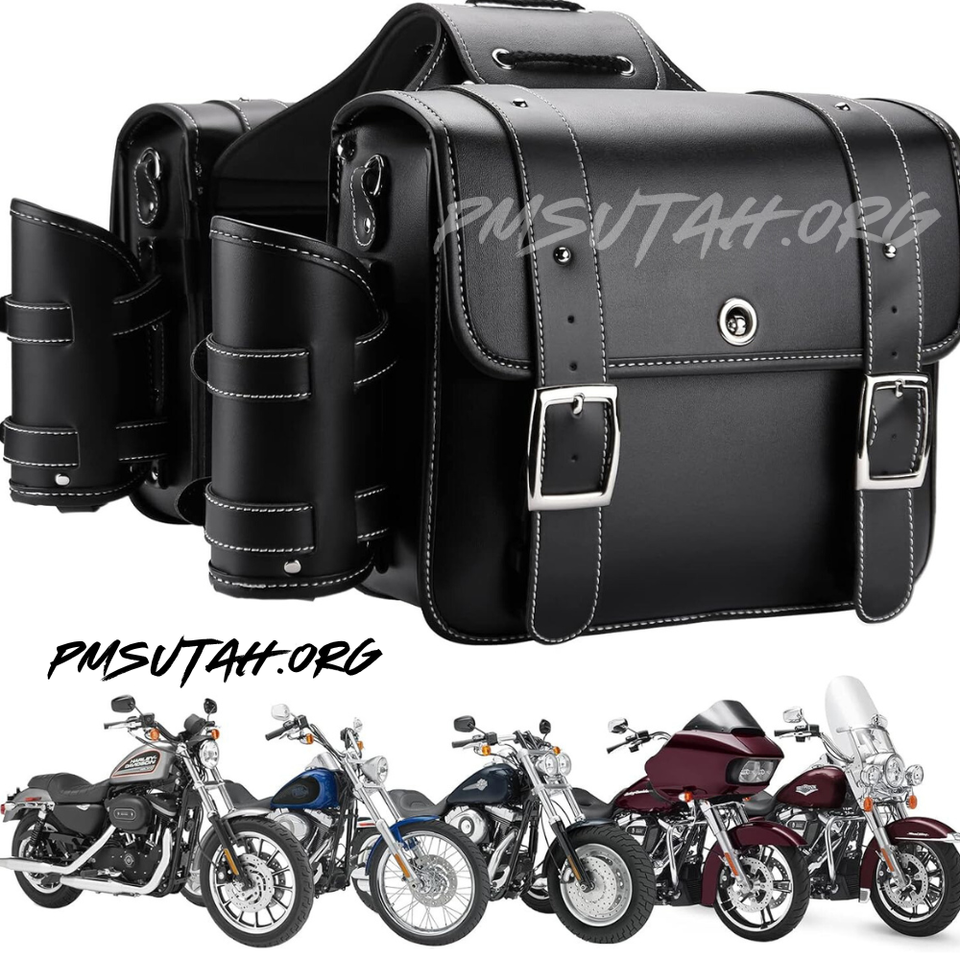 Saddlebag Cupholder Throw Over Bags Kawasaki Vulcan VN 900 500 Cruiser ...