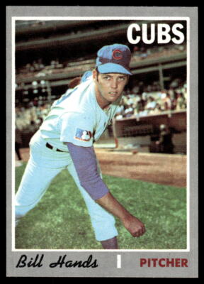 1970 Topps Bill Hands #405 Chicago Cubs Baseball Card | eBay