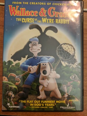Wallace Gromit: The Curse of the Were-Rabbit (DVD, 2006, Widescreen ...